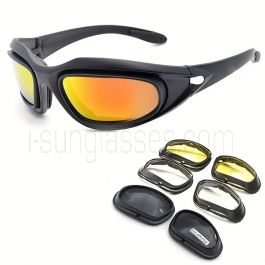 Badical Swift Interchangeable Padded Sports Motorcycle Sunglasses 4 ...